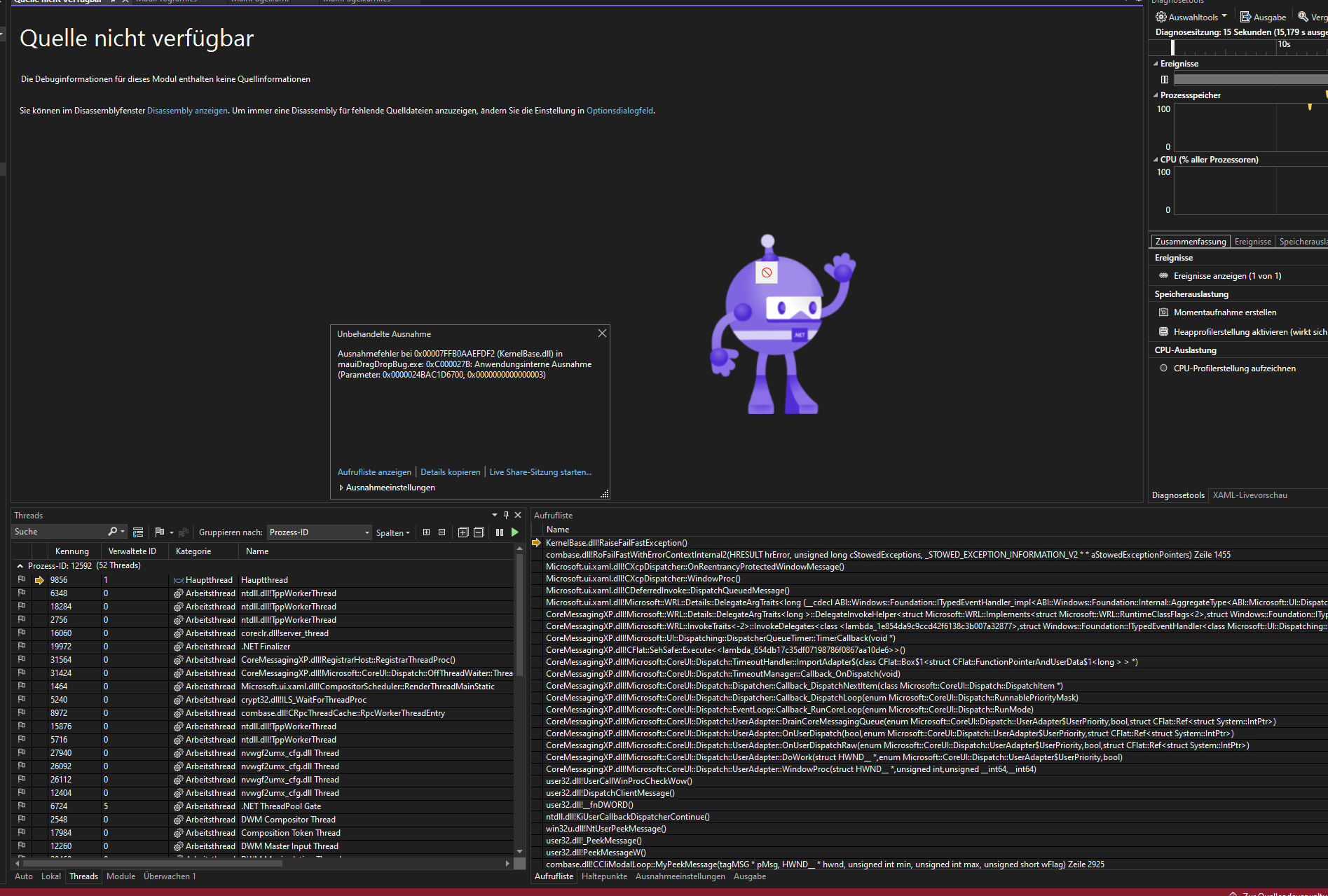Random Crashes When Using Draganddrop With Images · Issue 11411 · Dotnetmaui · Github 0148