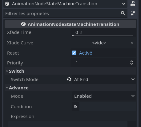Animation travel not working when an animation is looped · Issue #79208 · godotengine/godot · GitHub