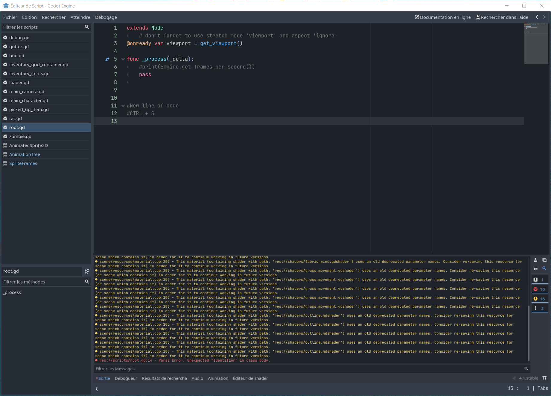 Output messages inside the script window · Issue #7299 · godotengine/godot-proposals · GitHub