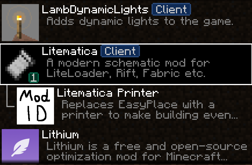 Add config options to mod count · Issue #183 · TerraformersMC/ModMenu · GitHub