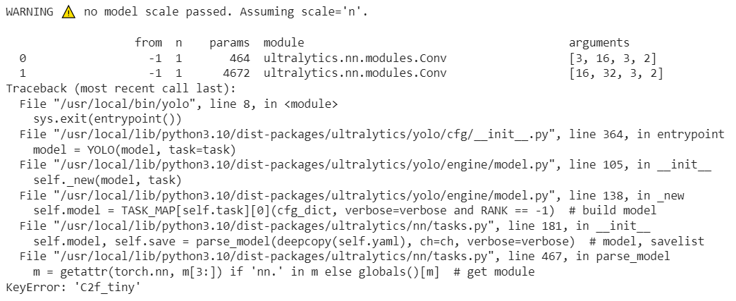 Issue trying to modify C2f layer · Issue #2337 · ultralytics/ultralytics · GitHub