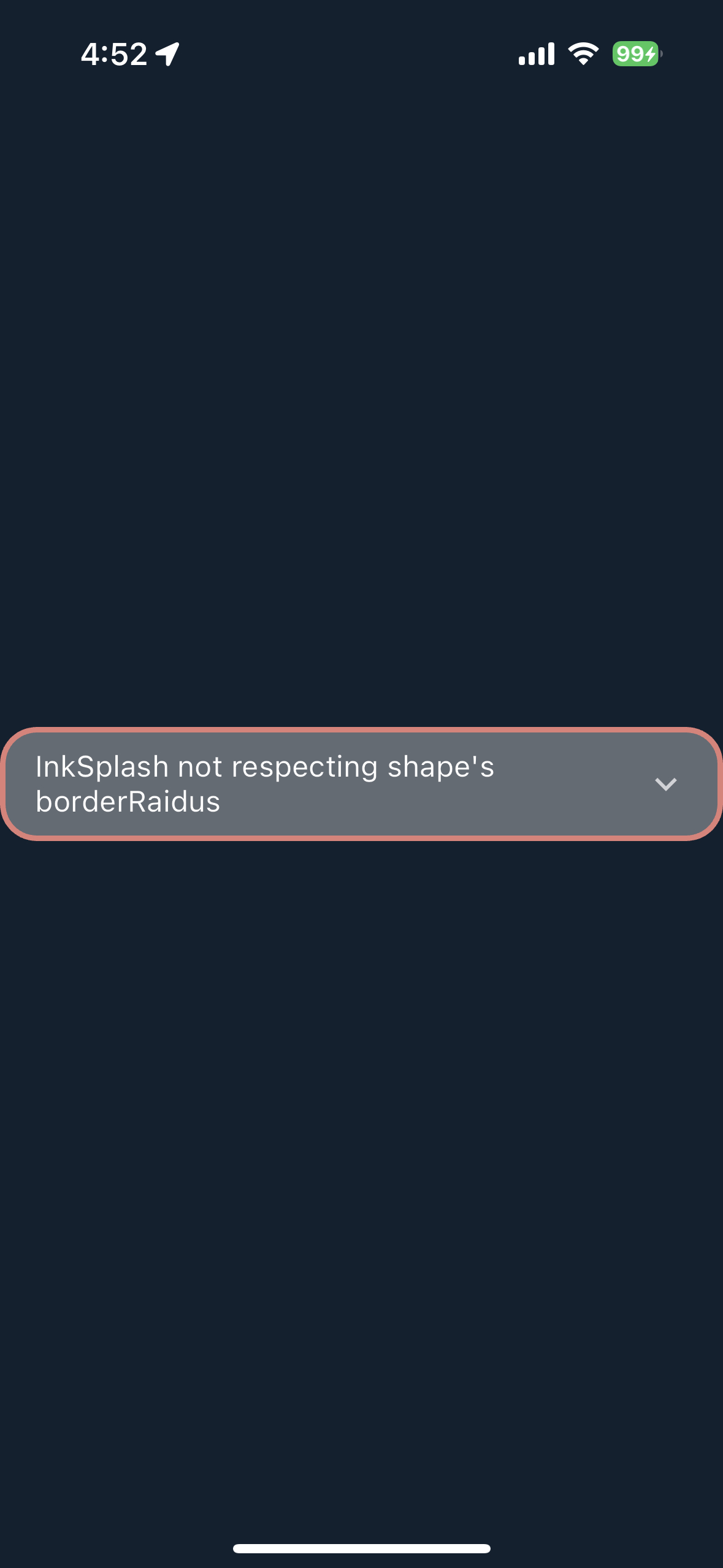 ExpansionTile InkSplash doesn't respect Shape's borderRadius · Issue #125779 · flutter/flutter ...