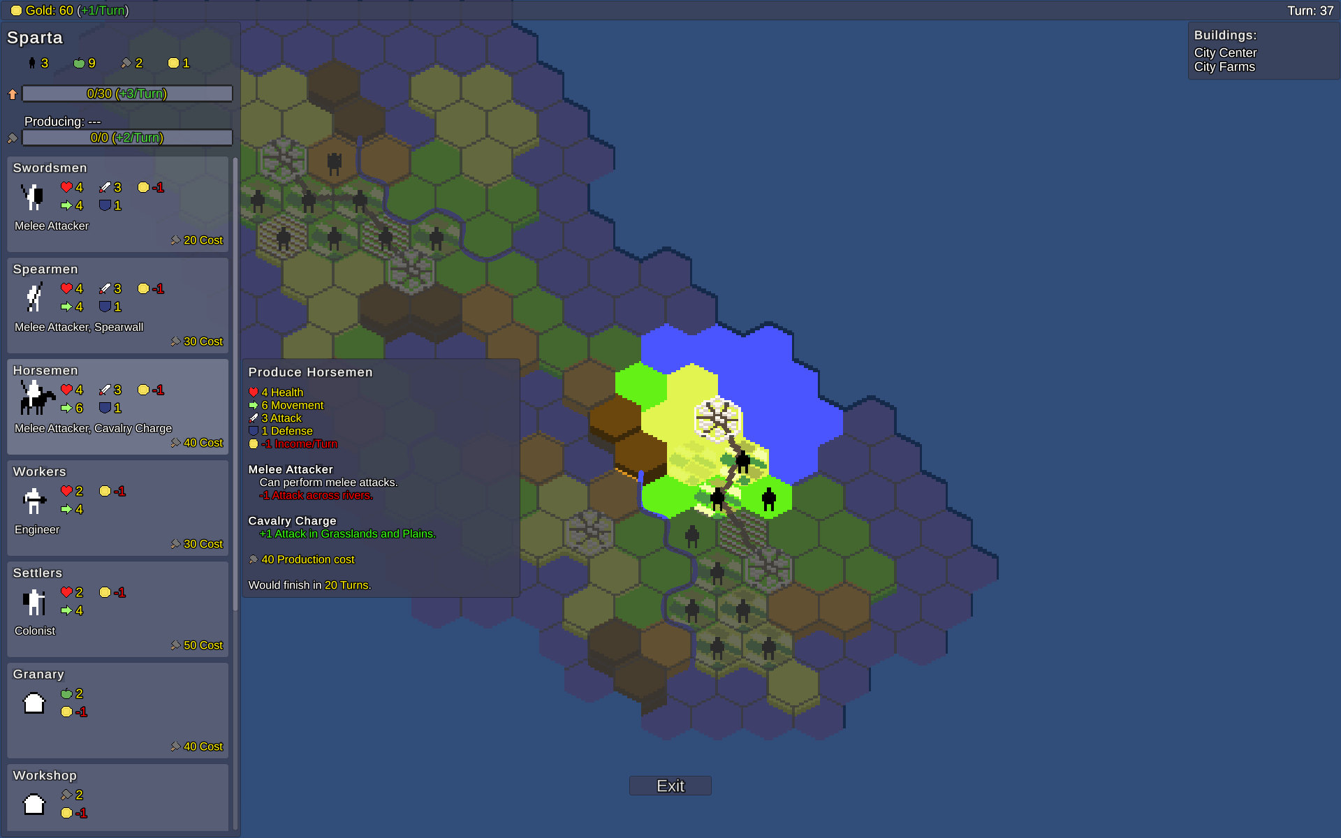 GitHub - andreaswitzen/4X-Demo: A small demo 4X strategy game made in Unity in 2021-2022.
