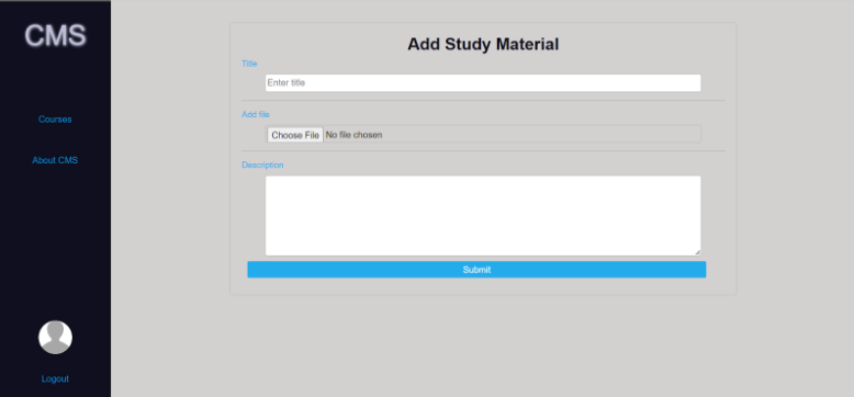 GitHub - abhi-146/Course-Management-System