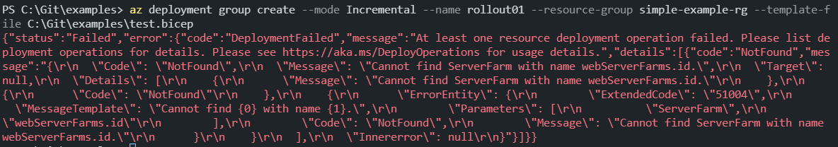 Show Deployment output in VS Code · Issue #4569 · Azure/bicep · GitHub