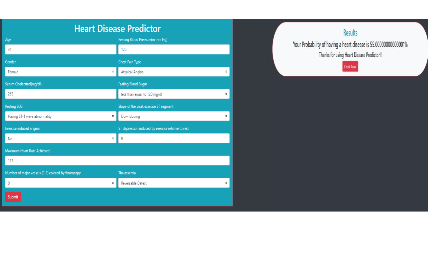 GitHub - Sanjana520/Heart-disease-Expert-device