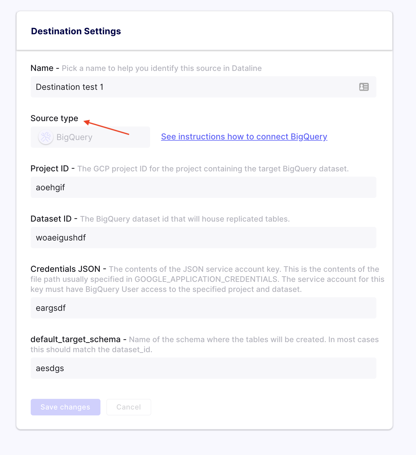 When setting up a destination, it should be "Destination type" instead of "Source type" · Issue ...