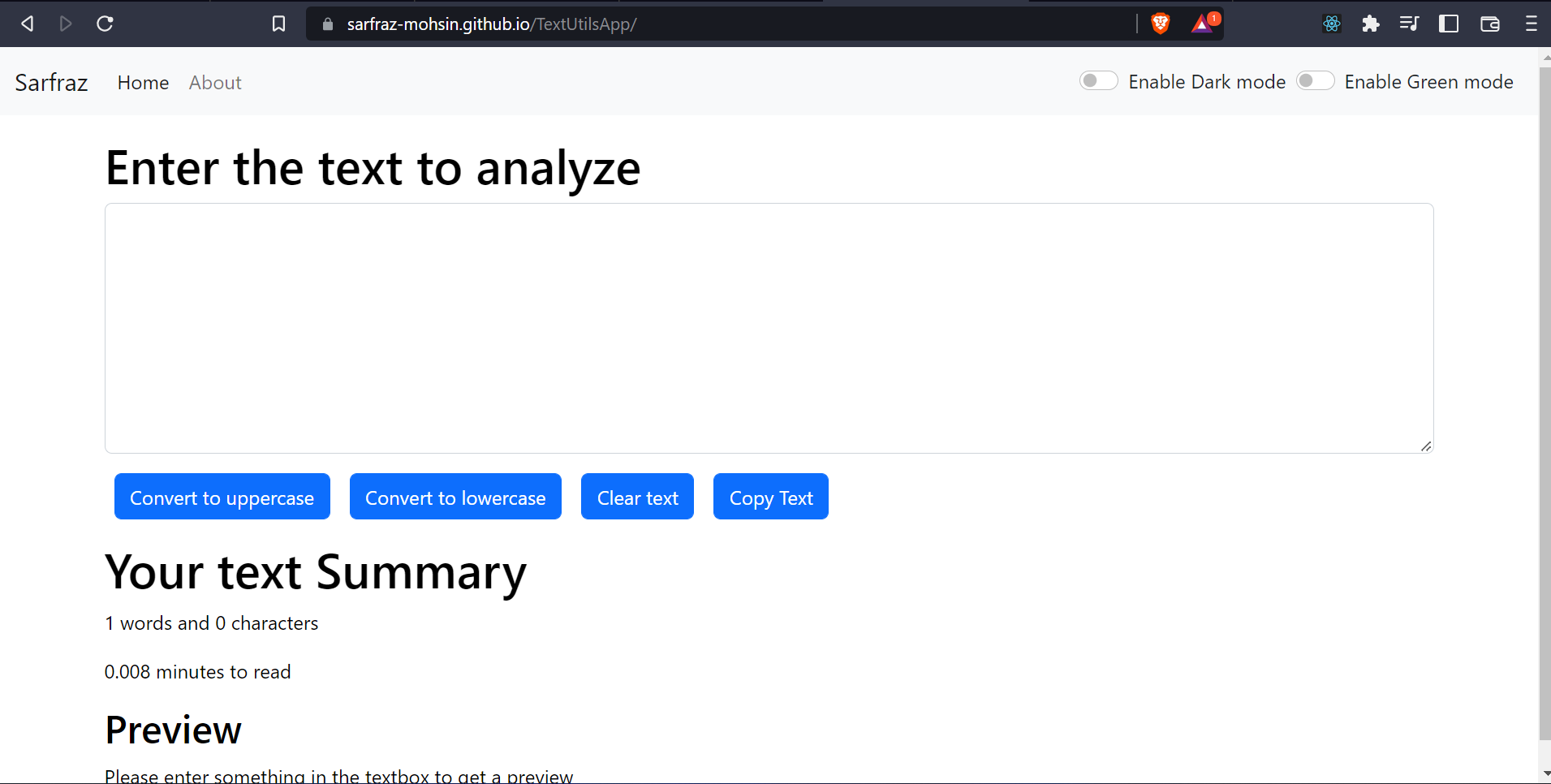 GitHub - sarfraz-mohsin/TextUtilsApp: This app can do various tasks, such as making text ...