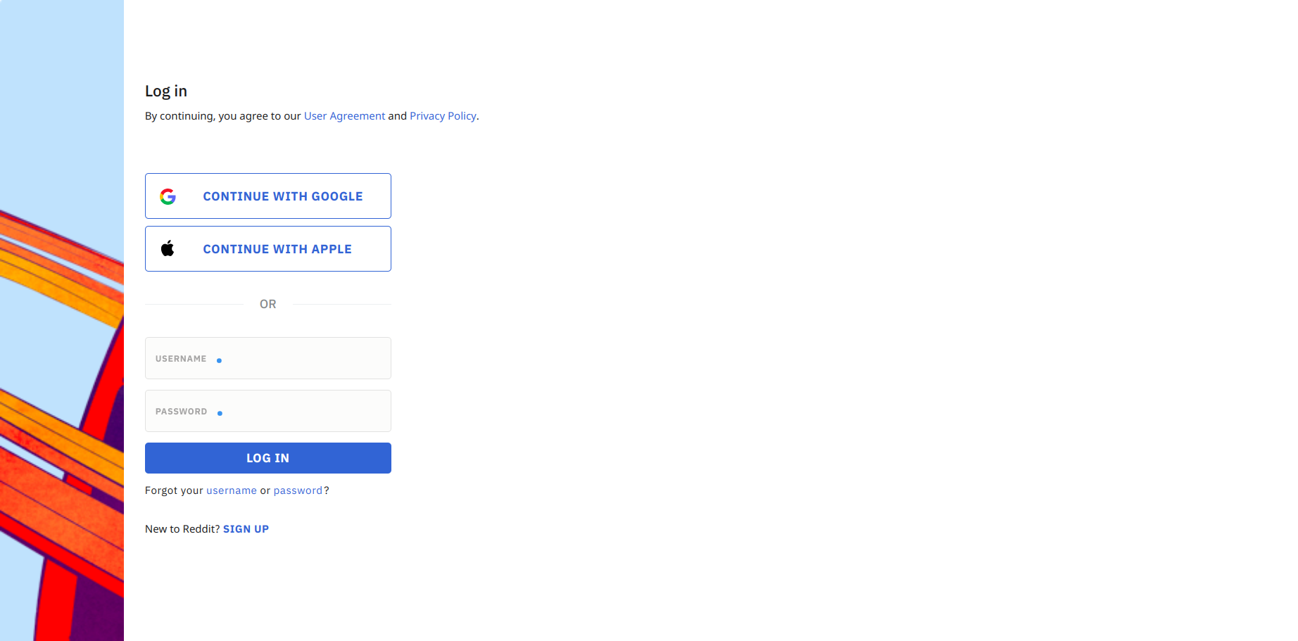 Login Web Page [UI] · Issue #7 · RedditxClone/Frontend · GitHub