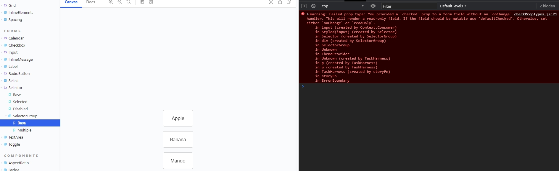SelectorGroup component not exported · Issue #726 · sumup-oss/circuit-ui · GitHub