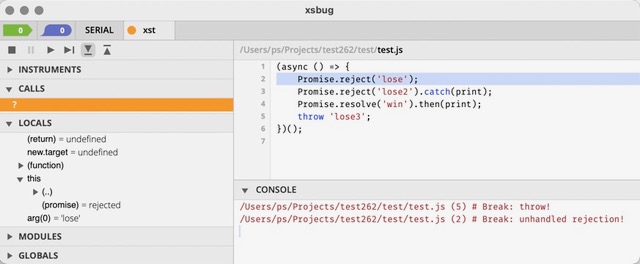 detecting unhandled promise rejections · Issue #557 · Moddable ...