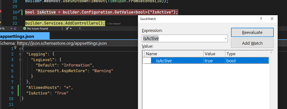 Use Tostring Of Bool Instead Of Normal Boolean Strings In