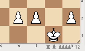 Player material overlaps with grid coordinates in the analysis board ...