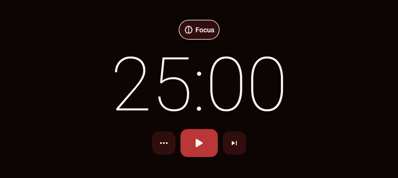 GitHub - lesada/pomodoro-clock: A slim pomodoro clock to track time and improve productivity.
