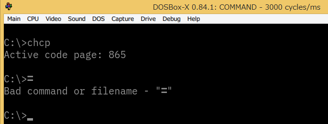 Unable to set code page to nordic (858/865) properly · Issue #3615 · joncampbell123/dosbox-x ...