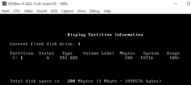 Unable to mount VHD images on dosbox-x · Issue #3987 · joncampbell123/dosbox-x · GitHub