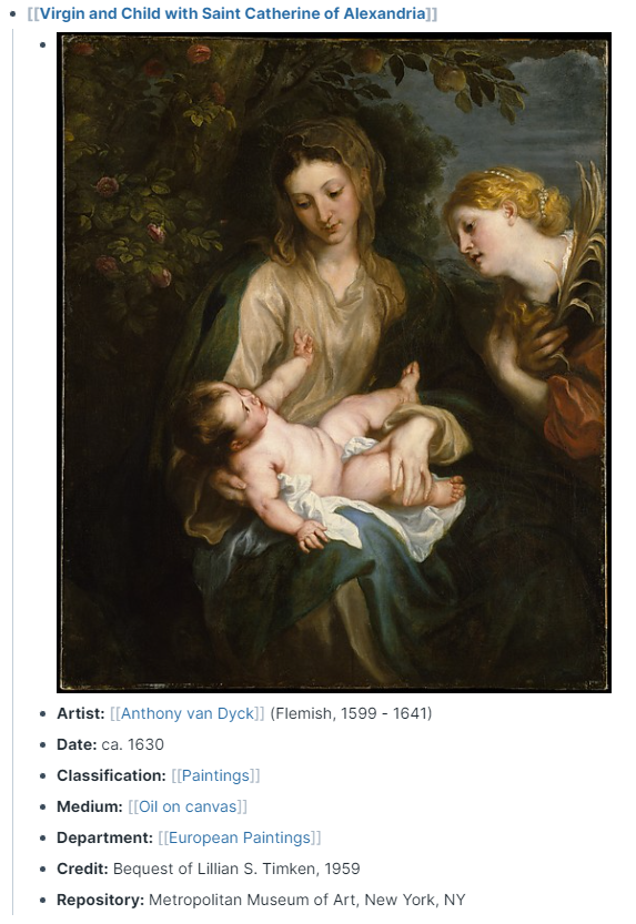 GitHub - mlava/art-museums