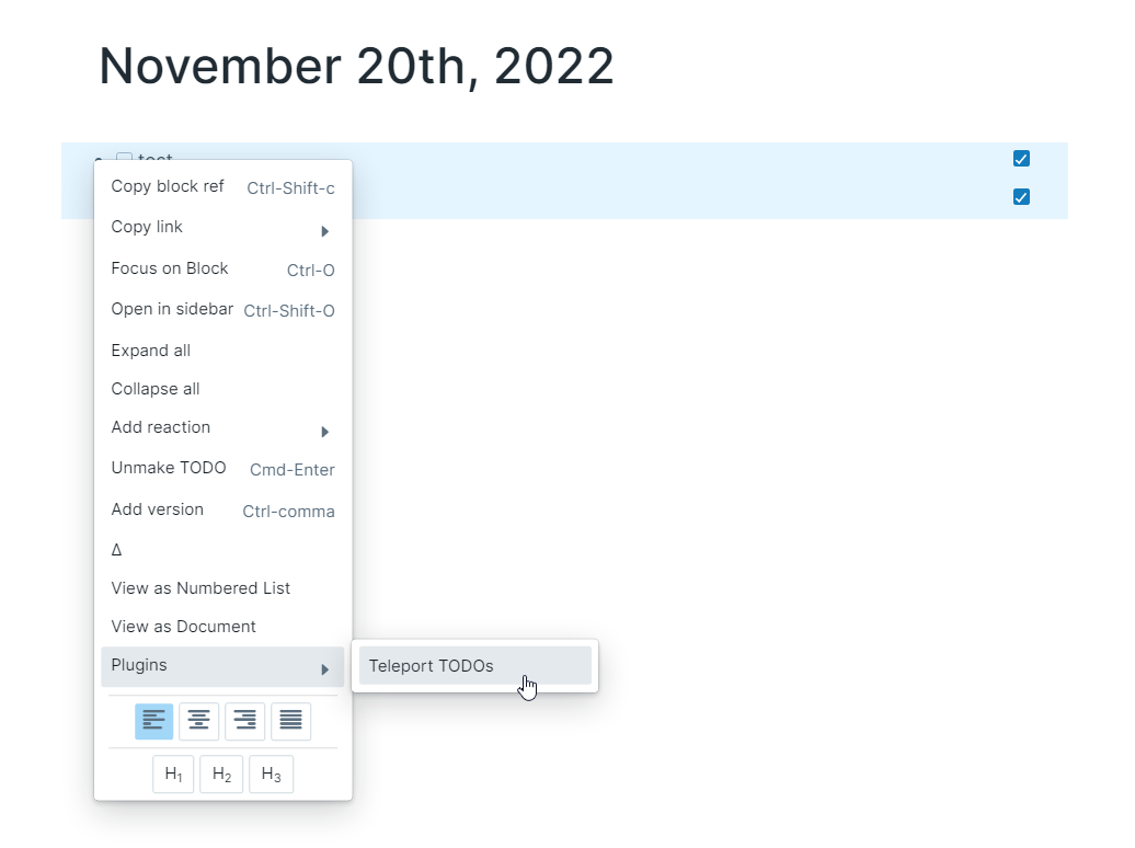 GitHub - mlava/todo-teleport