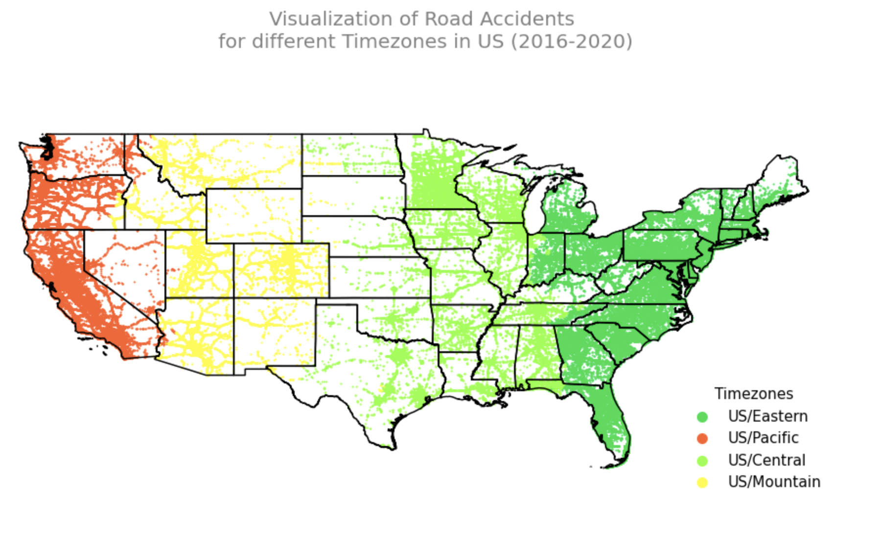 GitHub - Vineethreddyc11/Analysis-and-Visualization-of-Road-Traffic-Accidents-in-USA: Analyzed 4 ...