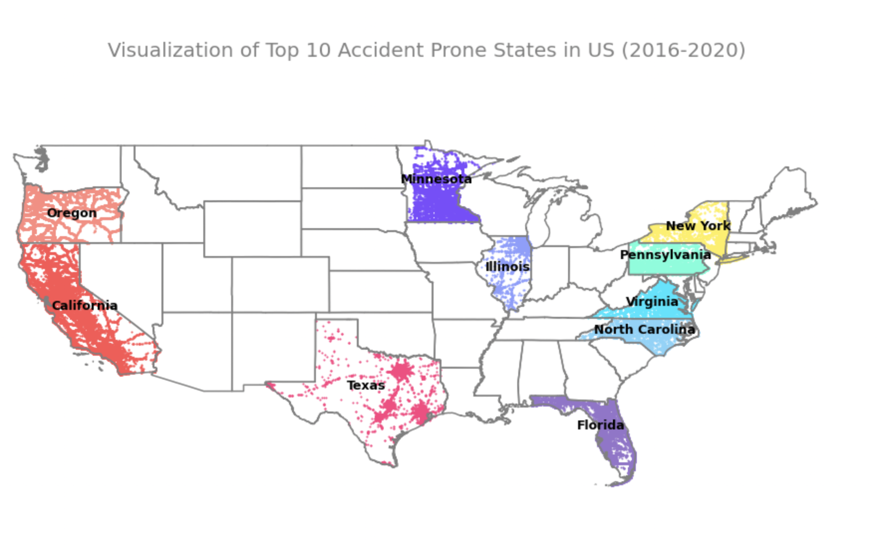 GitHub - Vineethreddyc11/Analysis-and-Visualization-of-Road-Traffic-Accidents-in-USA: Analyzed 4 ...