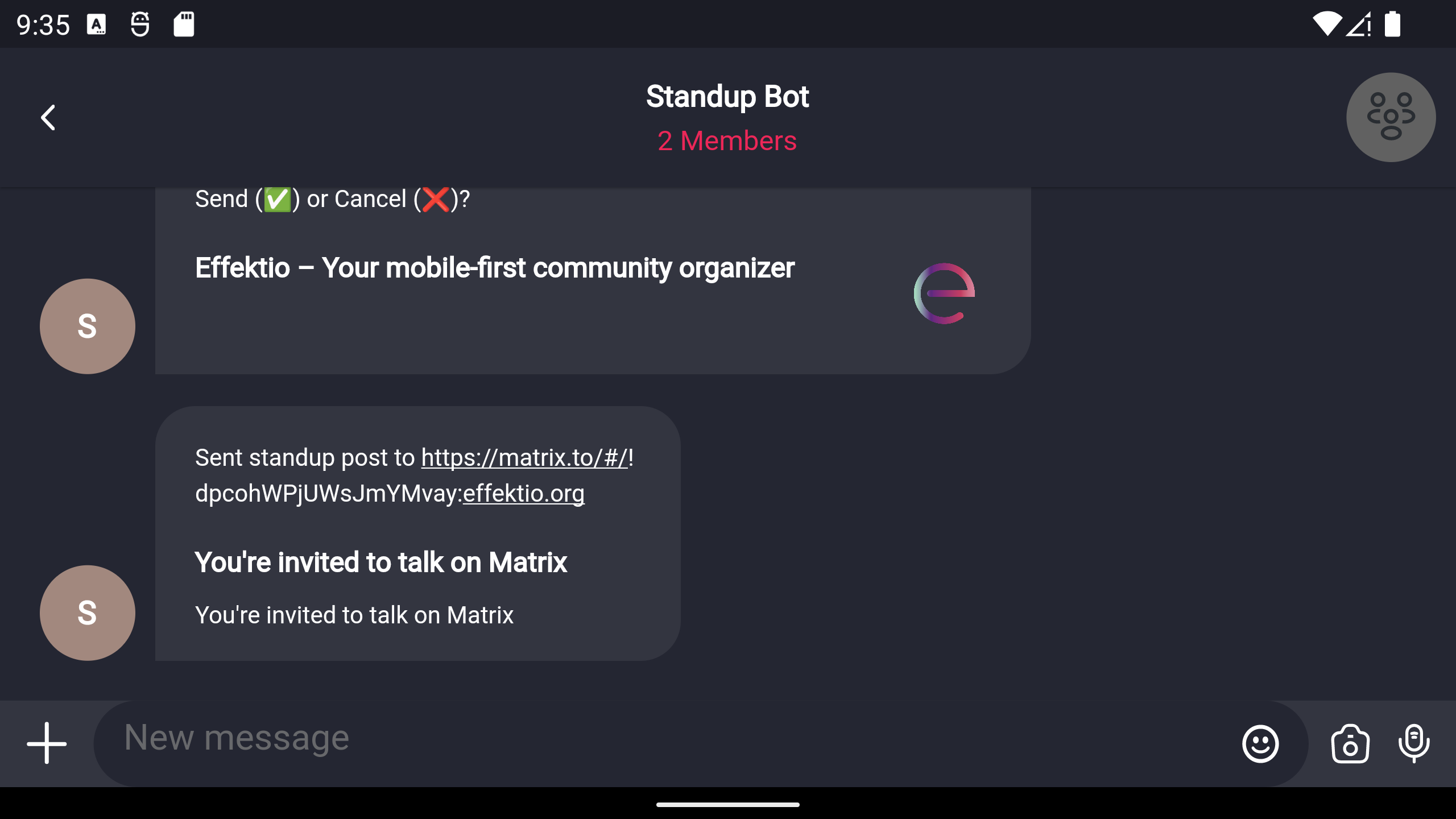 Chat Input Widget TextField on horizontal orientation. · Issue #187 · acterglobal/a3 · GitHub