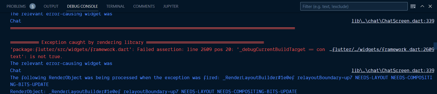 [Chat] Widget library exception on scrolling room messages area. · Issue #342 · acterglobal/a3 ...