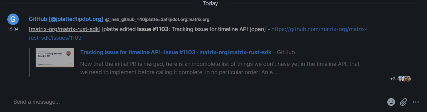 support for ```m.notice``` and ```m.server_notice``` messages. · Issue #423 · acterglobal/a3 ...