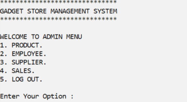 GitHub - syahmisalim/Gadget-Store-Management-System-With-MySQL: Gadget ...