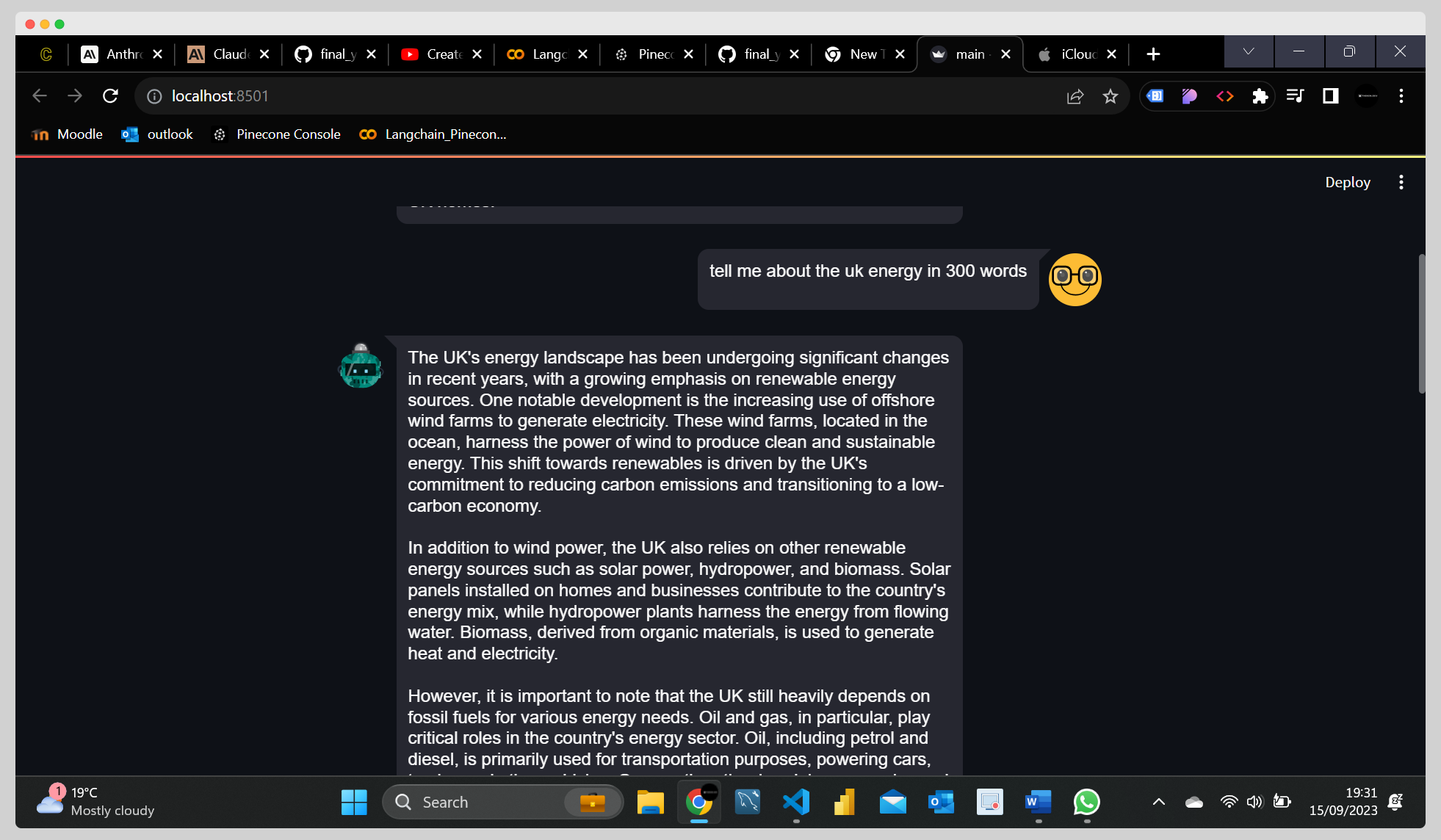 GitHub - thekendev/Final_year_project: Langchain Chatbot for Energy Optimization