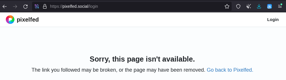 pixelfed.social: No login via tor (browser)? · Issue #4589 · pixelfed/pixelfed · GitHub