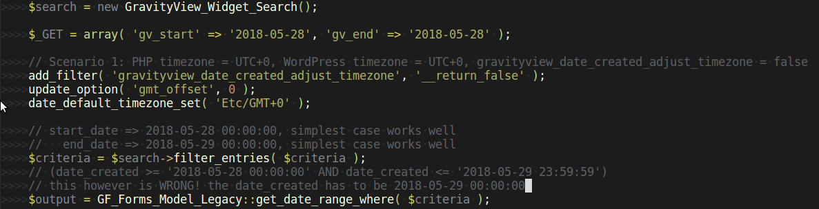Same-day search range not fetching correct results · Issue #1056 · GravityKit/GravityView · GitHub