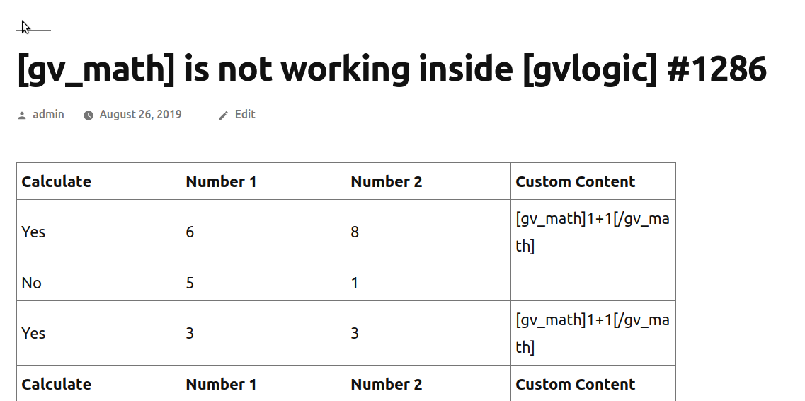 [gv_math] is not working inside [gvlogic] · Issue #1286 · GravityKit/GravityView · GitHub