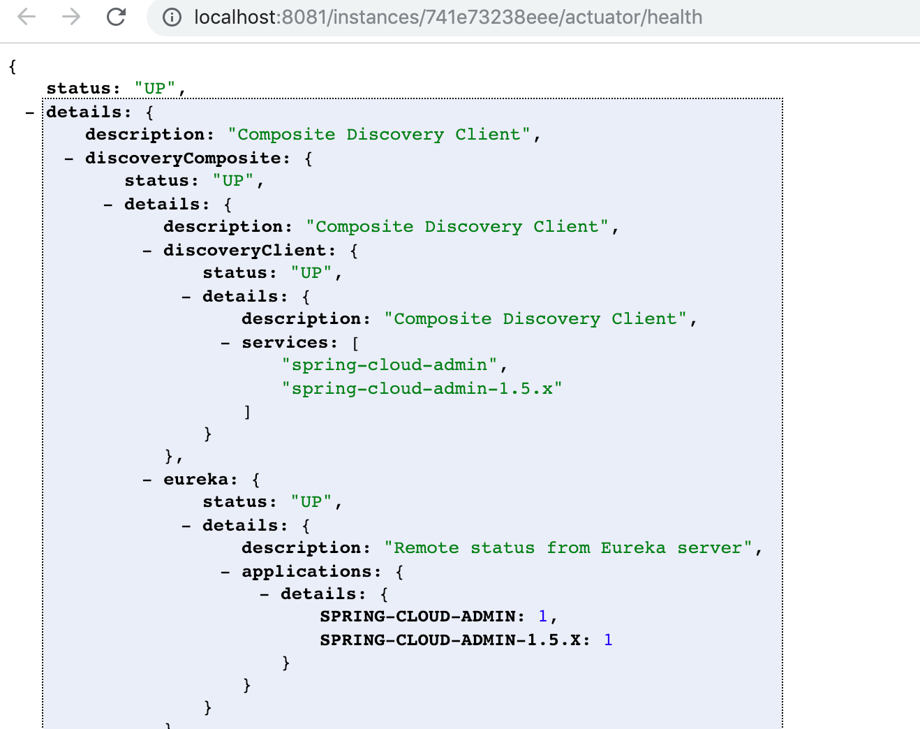 monitor Spring Boot 1.5.x applications with Spring Boot Admin 2.x via eureka server · Issue #838 ...