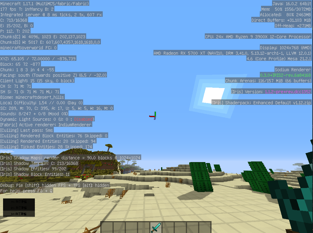 Vanilla clouds are invisible in Iris 1.17 (Enhanded Default) · Issue #787 · IrisShaders/Iris ...