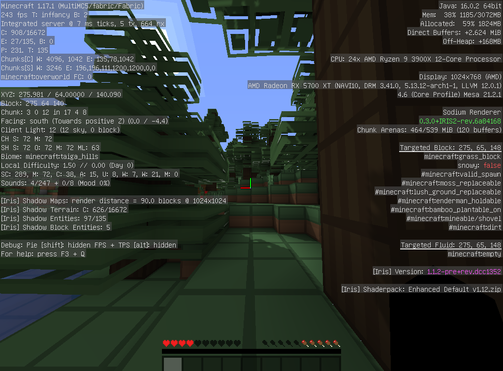 Vanilla clouds are invisible in Iris 1.17 (Enhanded Default) · Issue #787 · IrisShaders/Iris ...