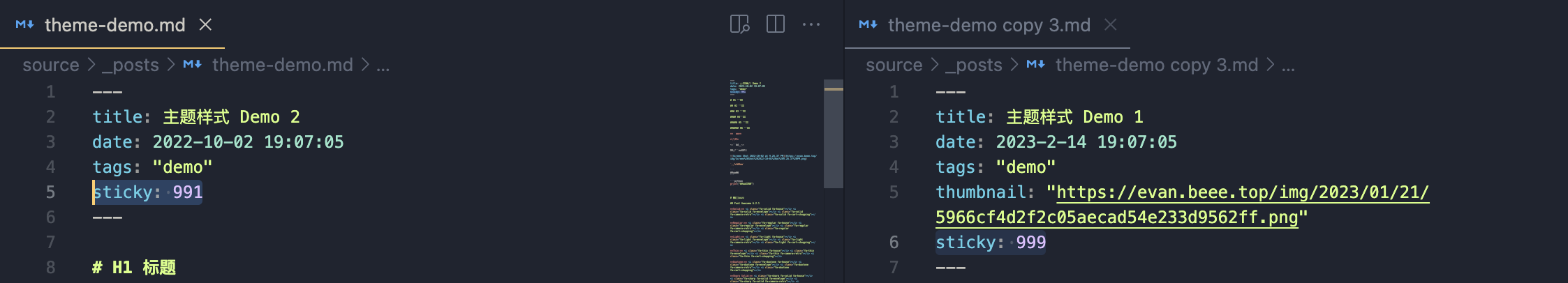 [BUG] 文章并没有按照sticky属性大小进行排列 · Issue #105 · EvanNotFound/hexo-theme-redefine · GitHub