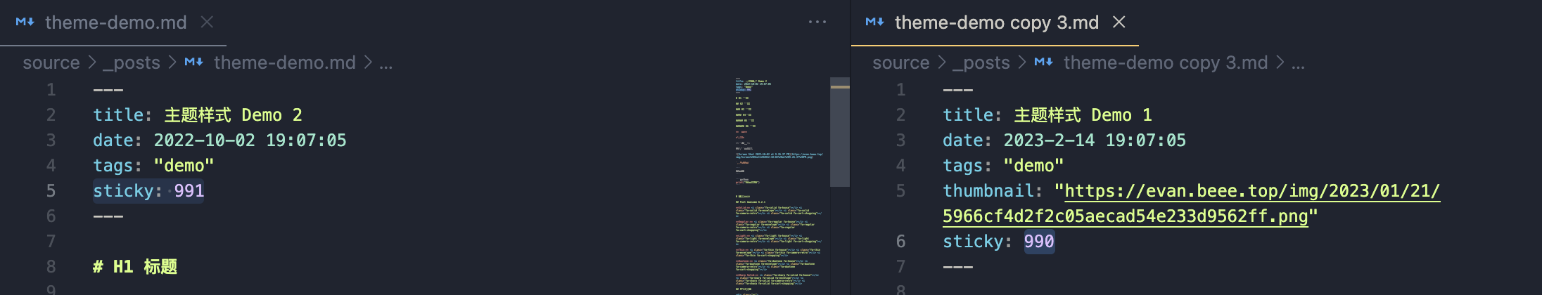 [BUG] 文章并没有按照sticky属性大小进行排列 · Issue #105 · EvanNotFound/hexo-theme-redefine · GitHub