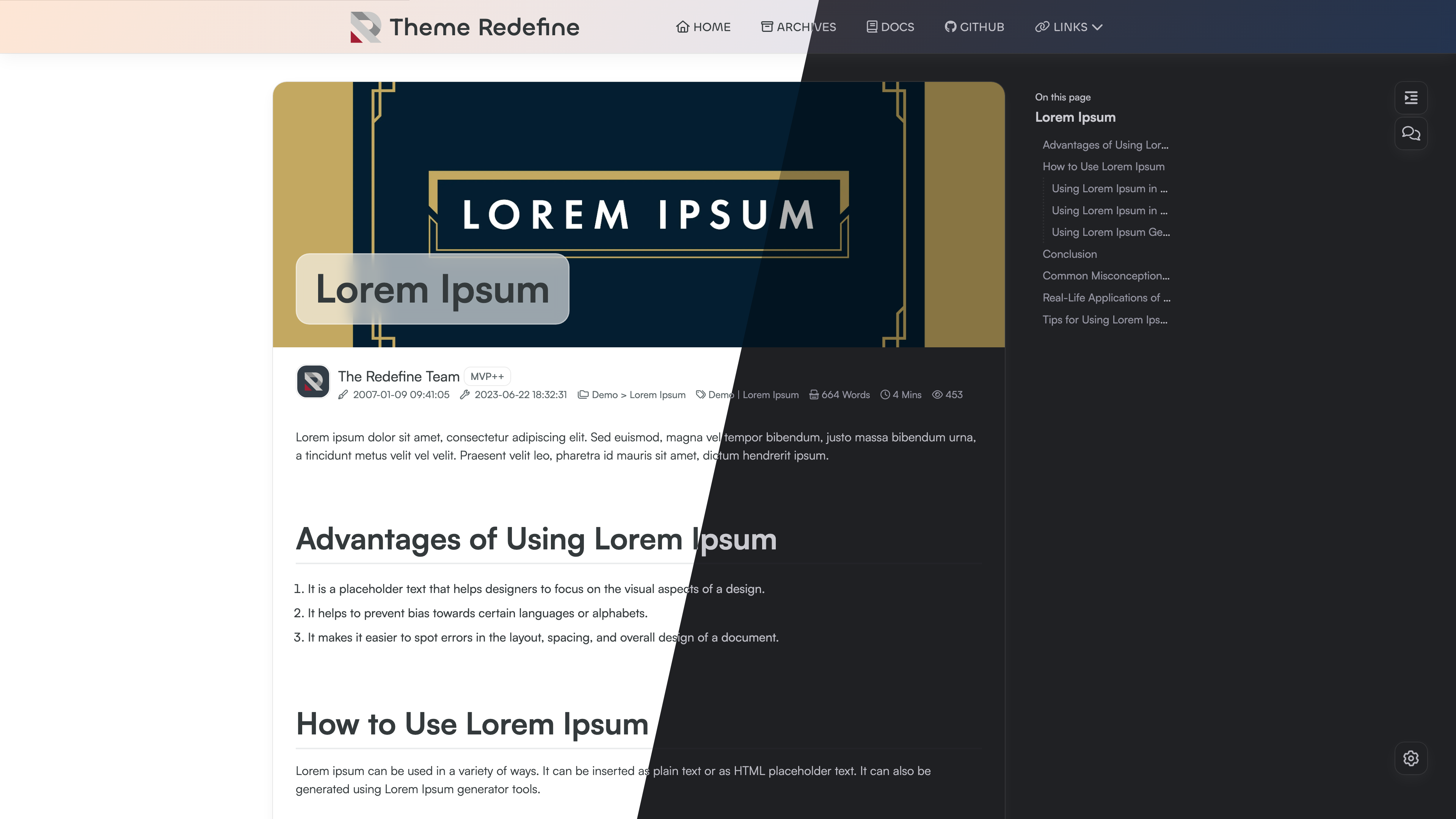 GitHub - EvanNotFound/hexo-theme-redefine: Redefine Hexo theme. Simple, Fast, Easy to Use ...