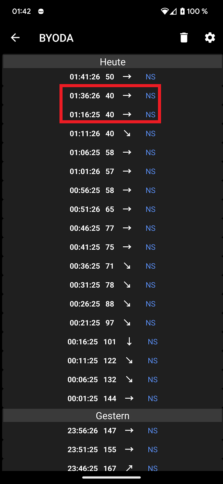 No BG values are displayed when Dexcom app shows "low" · Issue #2586 · nightscout/AndroidAPS ...