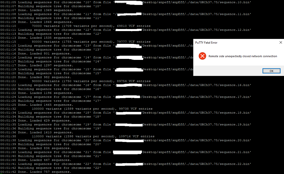 SNPeff job terminated randomly · Issue #424 · pcingola/SnpEff · GitHub