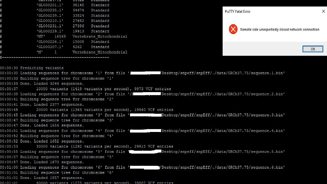SNPeff job terminated randomly · Issue #424 · pcingola/SnpEff · GitHub