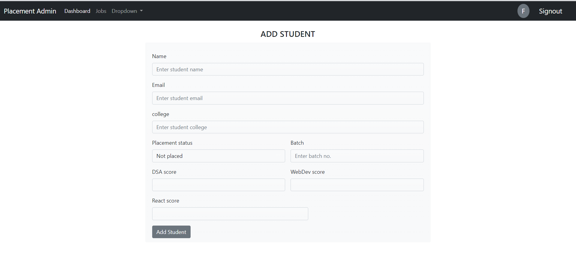 GitHub - Predator-s/placement-cell