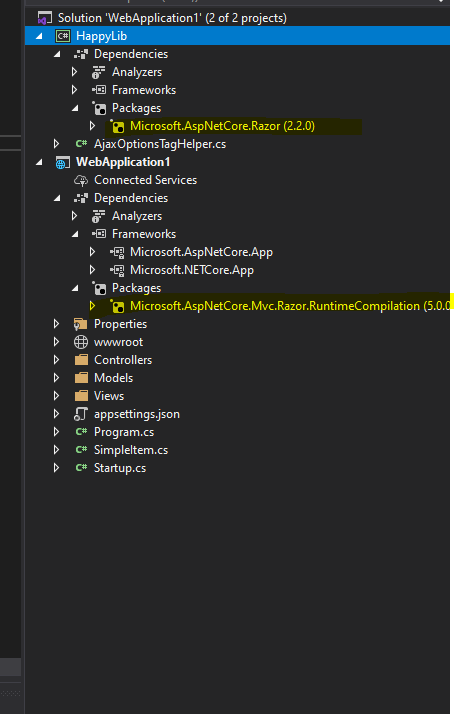 Mismatch Version Numbers In Net 5 Web Project · Issue 27810 · Dotnetaspnetcore · Github
