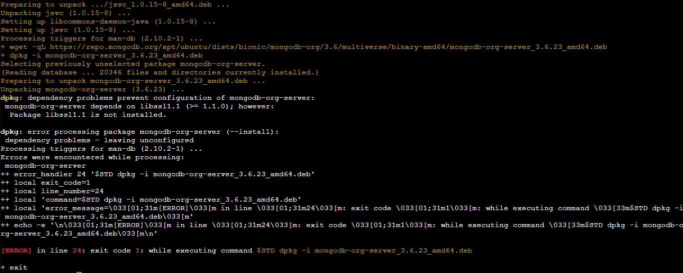 Omada LXC Dependency Issue · Issue #1355 · tteck/Proxmox · GitHub