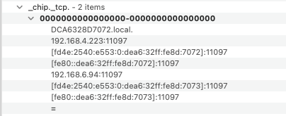 node id in the mdns advertisement is all 0s · Issue #6216 · project-chip/connectedhomeip · GitHub