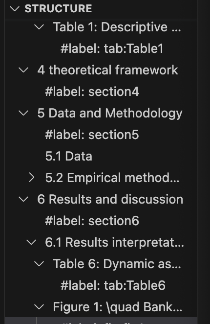 The structure on the left does not jump when you click on it · Issue #3905 · James-Yu/LaTeX ...