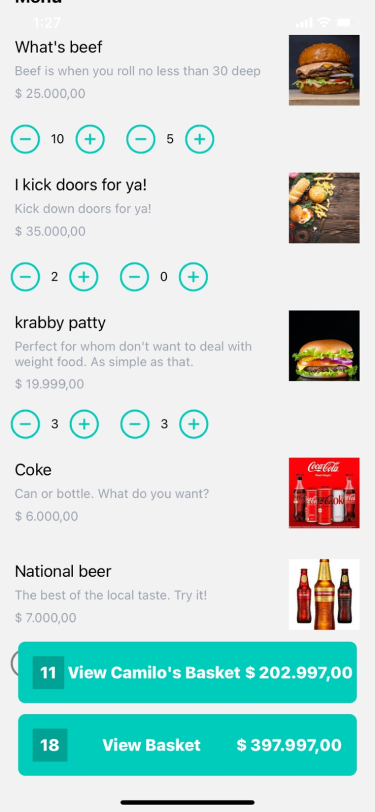 GitHub - ccastri/Deliveroo: Mobile development example