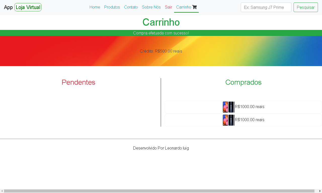 GitHub - LeonardoLuig/Virtual_Store_App: PhP, MySQL, JavaScript, Html, Css and Boostrap