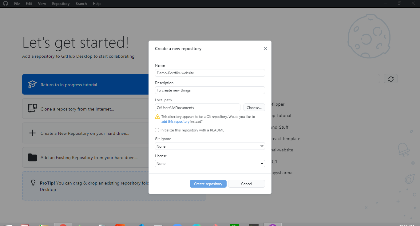 Imp Github Desktop Repository And Synchronization Issue · Issue 11847 · Desktopdesktop · Github