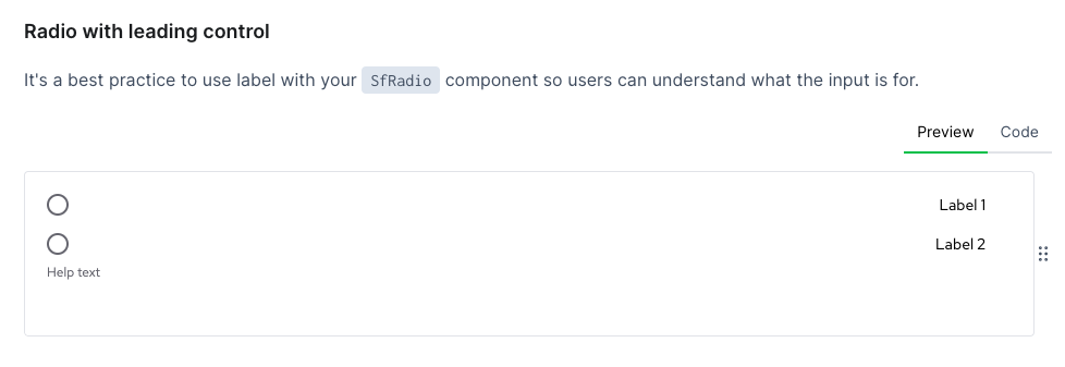 [DOCS] SfRadio with label example · Issue #2617 · vuestorefront/storefront-ui · GitHub